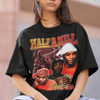 Half A Mill Hiphop TShirt Half A Mill Sweatshirt Vintage Half A Mill ...