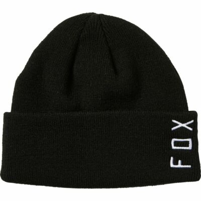 FOX RACING DAILY BEANIE HAT - BLACK - SLEDDING/SNOWBOARD/SKIING | eBay