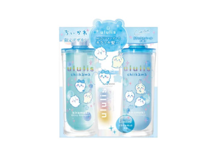 Chiikawa ululis Shampoo treatment set Smooth shiny hair relaxing veil ...