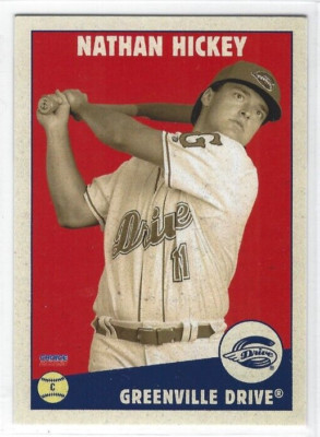 2023 Greenville Drive (Class A-Boston Red Sox) Nathan Hickey | eBay