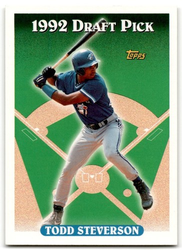 1993 Topps Draft Pick Todd Steverson Rookie Toronto Blue Jays #269 | eBay