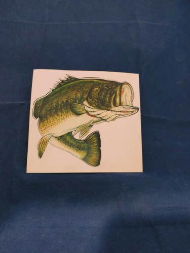 Bass sticker tackle box new decal- (10161-10162) | eBay