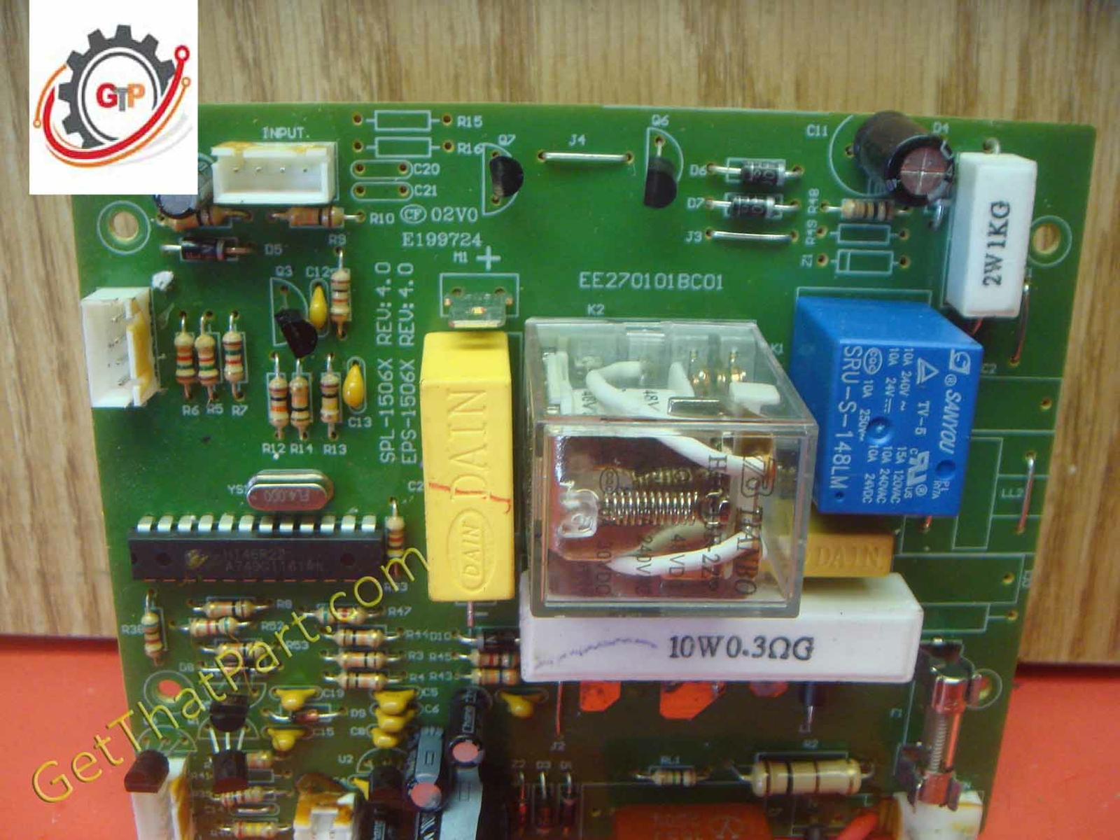 Staples SPL-1506X Paper Shredder Main Control Board Switch Assembly | eBay