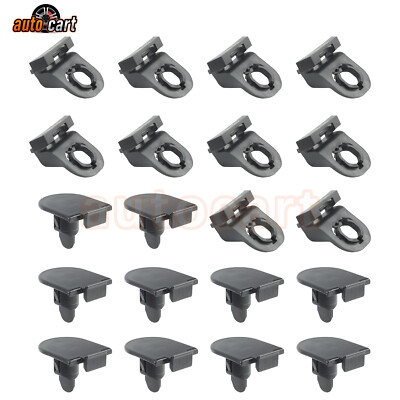 5 Pair Bumper Fender Liner + Pin Hold 47749-02020 for 18-21 Toyota ...