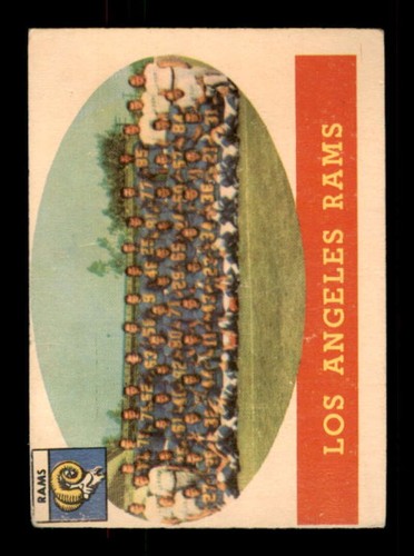 1958 Topps #85 Rams Team G LA Rams 550603 | eBay