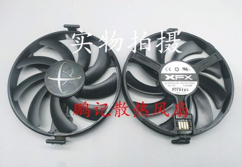 1pcs XFX RX470 478 480 570 580 graphics card cooling fan #W6 | eBay