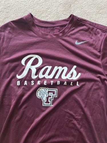 Fordham Rams Basketball Men’s T Shirt Nike | eBay