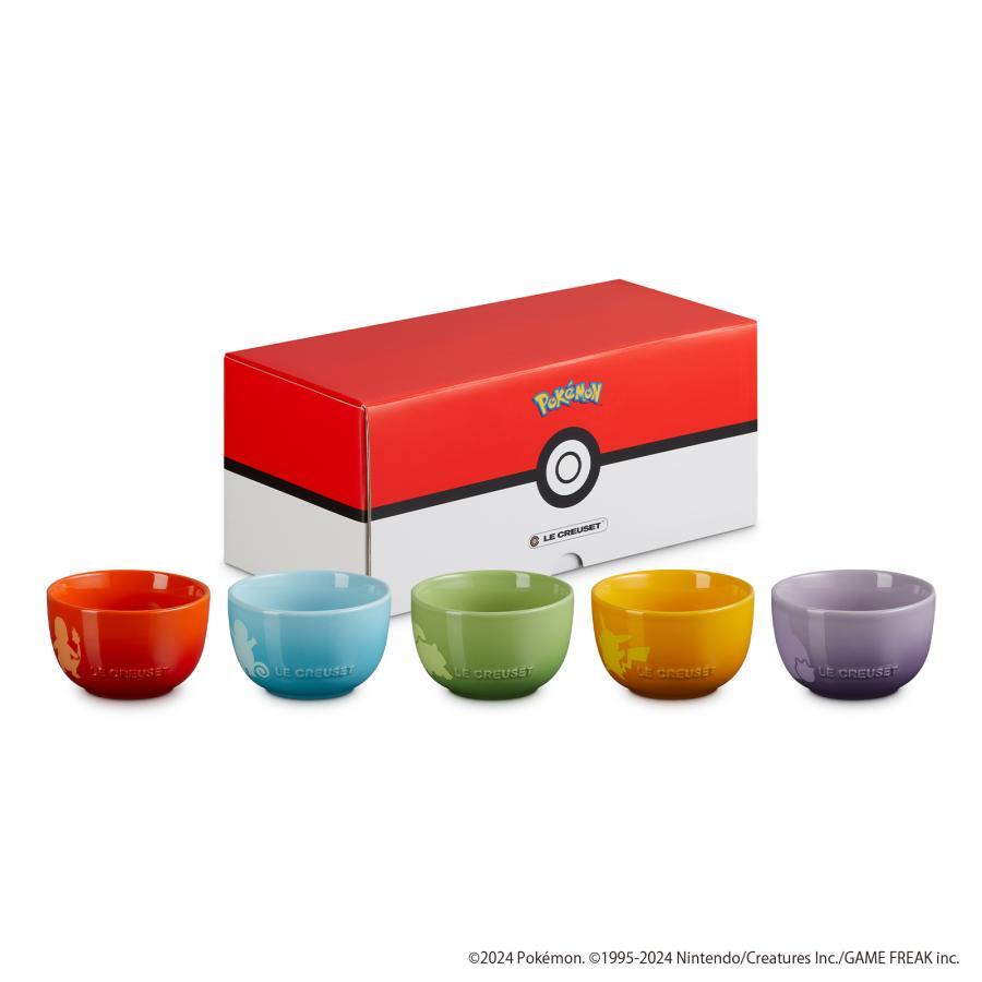 Le Creuset Pokémon Collection 2024 Pokemon Stacking rice bowl set of 5 ...