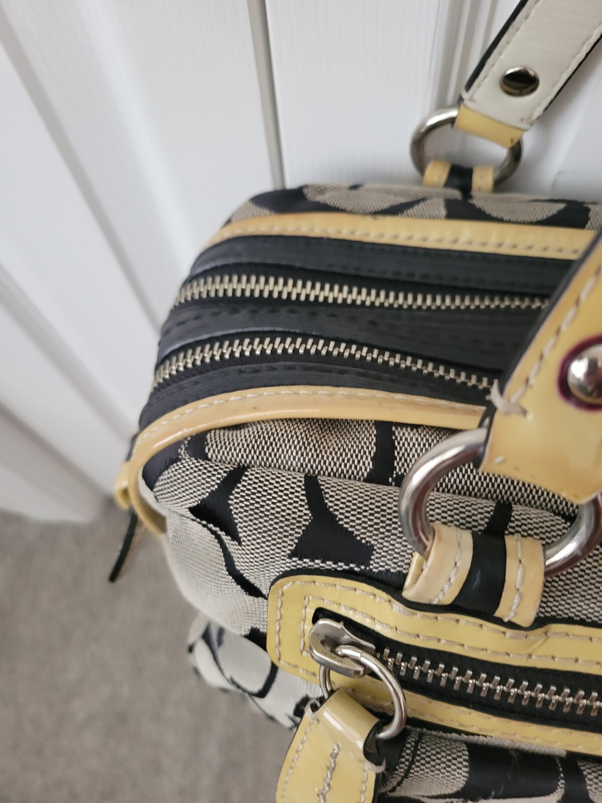 Coach Bonnie Signature M0873-13402 Black and Gray gre… - Gem