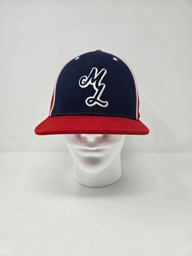 ML Boombah Red/Blue Cap Hat L-XL Men's CS-01 Solid with Mesh Back | eBay