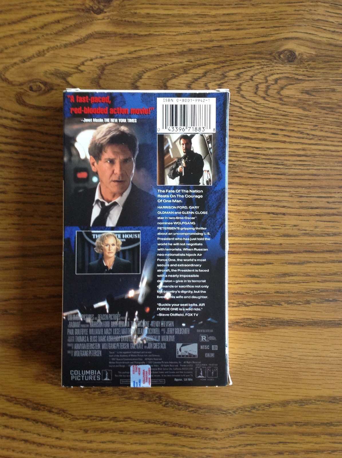 Air Force One (VHS, 1998) 43396718838| eBay