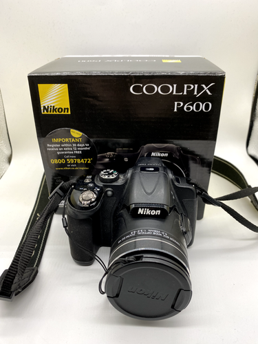 Nikon COOLPIX P600 16.0MP Digital Camera Black | eBay UK