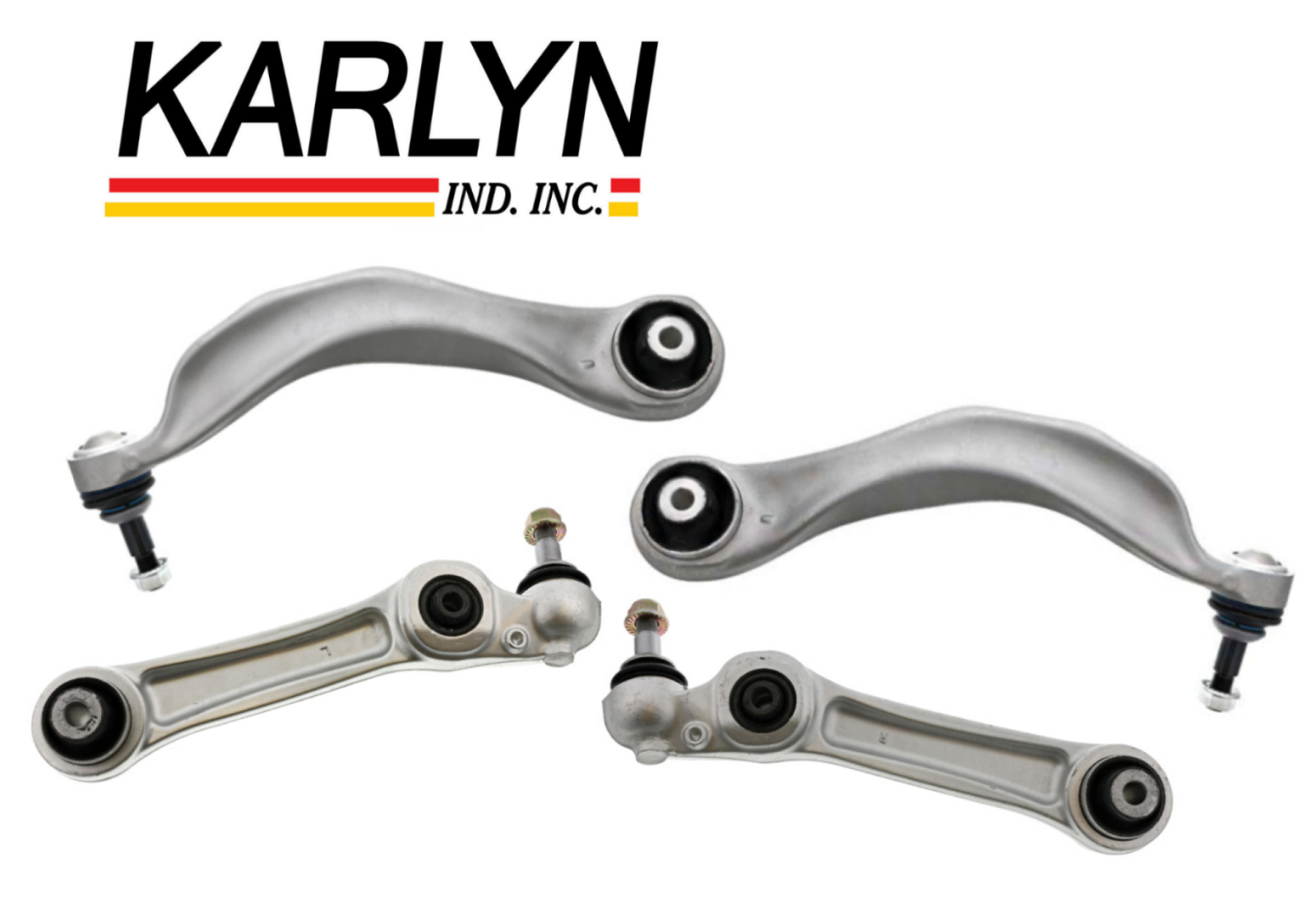 Front Lower Control Arm Lt/Rt 4pcs Karlyn OE Fit for BMW 528i 535i 550i ...