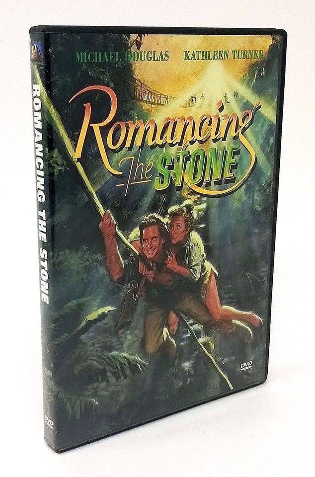 Romancing the Stone (DVD, 1999) Michael Douglas, Kathleen Turner, Danny ...