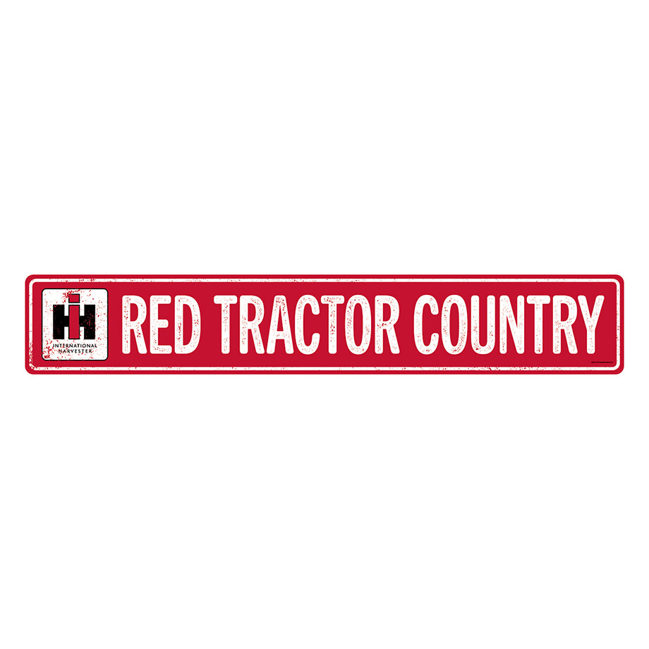 36" IH International Harvester McCormick Farmall Advertising Metal ...
