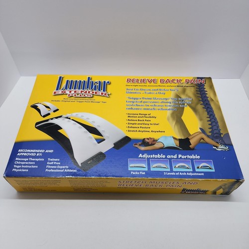 Lumbar Extender + Multi-Level Back Stretching Device with 3 Adjustment ...
