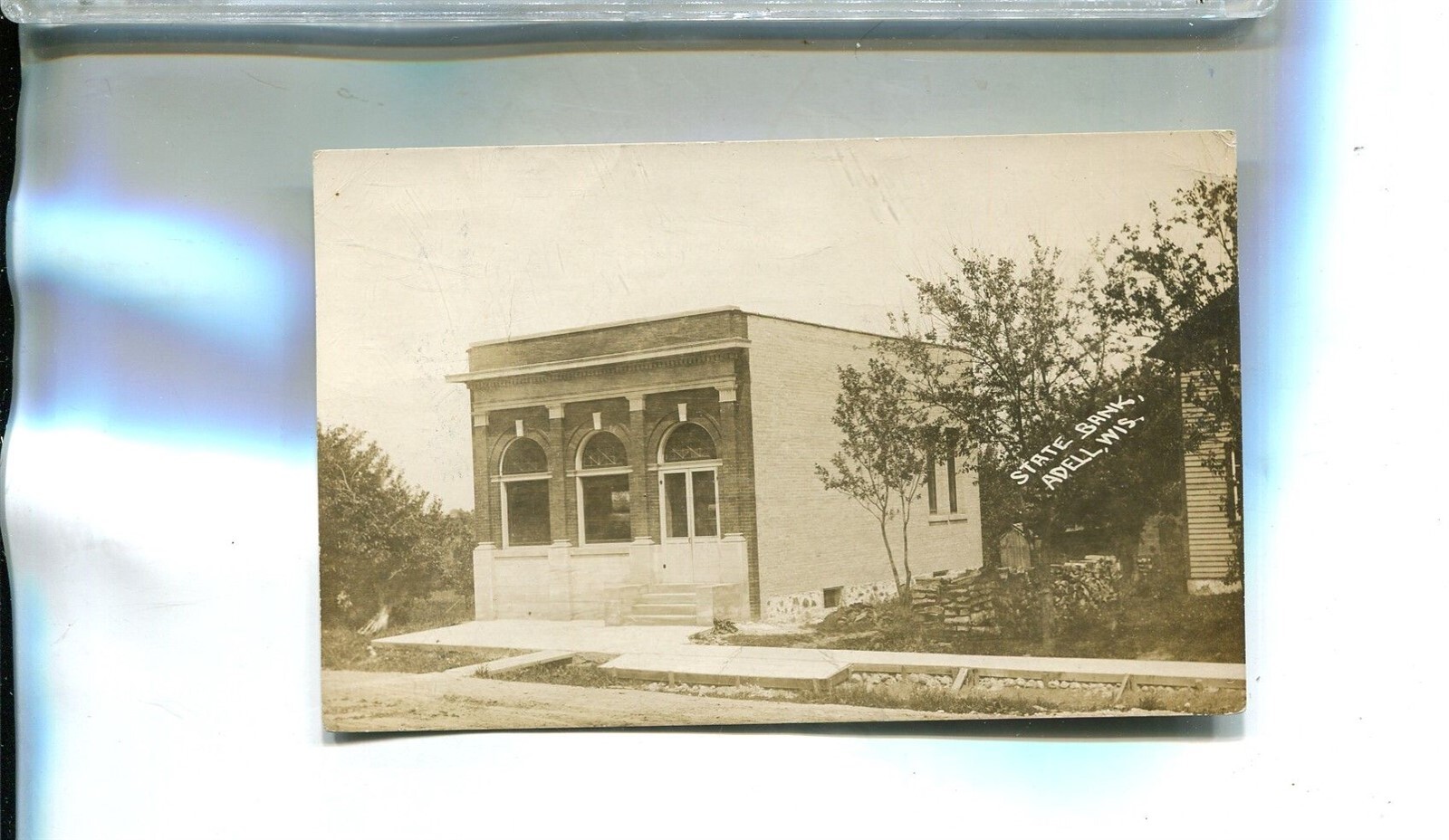 ADELL WISCONSIN STATE BANK REAL PHOTO POSTCARD 6443R | eBay