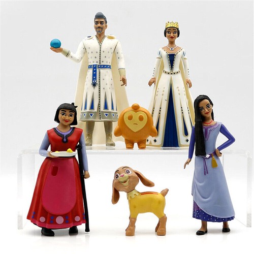 6Pcs Movie Wish Figurines Action Figures Toys Cake Toppers Decorations ...