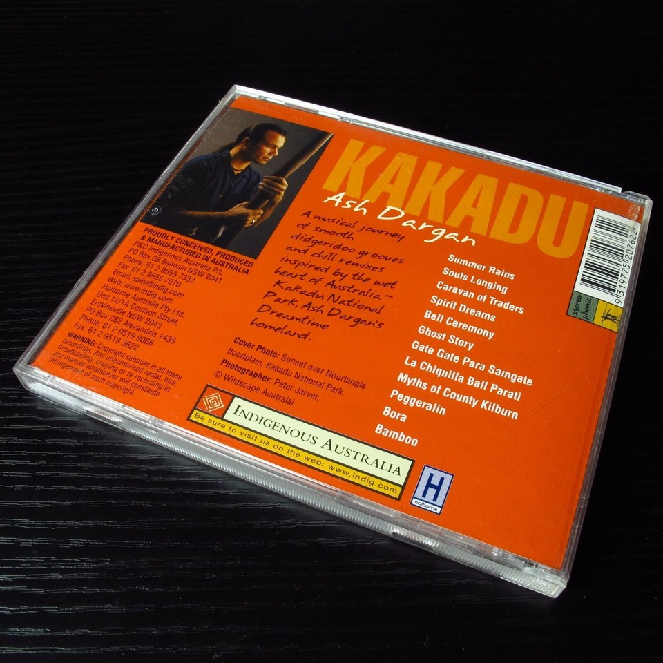 Ash Dargan - Kakadu: A Collage Of Extraordinary Didgeridoo Sounds AU CD ...