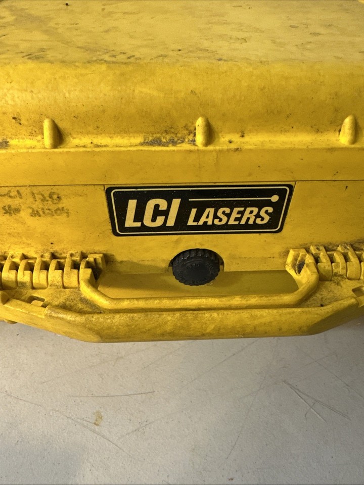 LCI Lasers PL120 HI PIPE LASER Surveying Laser With Case | eBay