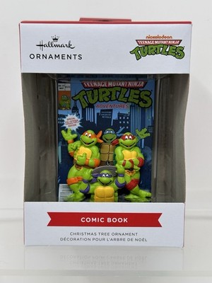 Hallmark Teenage Mutant Ninja Turtles TMNT 3" Comic Book Hanging Tree ...