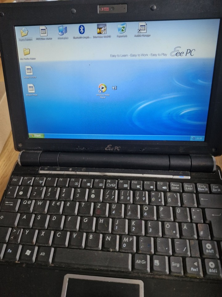 Asus Eee PC 1000HG 10,1" Display 1 GB RAM 150GB HDD Windows XP | eBay.de