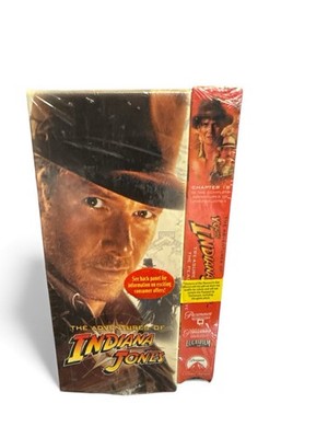 Indiana Jones - The Adventure Collection (VHS, 1999, 3-Tape Set, Full ...