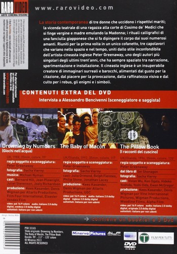 Peter Greenaway Collection (3 Dvd) (DVD) ralph fiennes julia ormond (UK ...