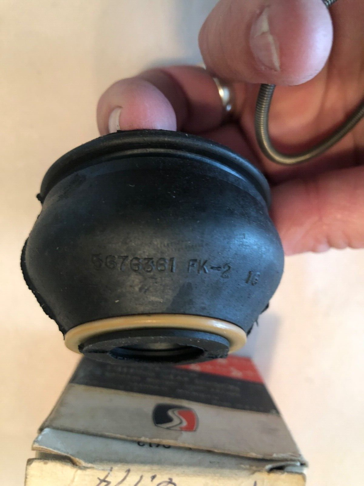 1962 Olds & some Corvettes NOS Lower Ball Joint Dust Seal/Spring-585796 ...