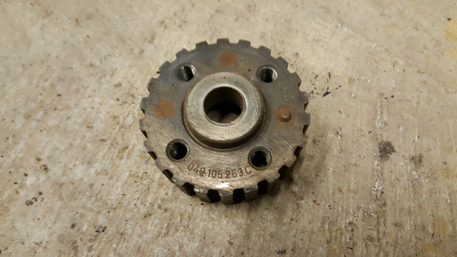 VW AUDI CRANKSHAFT GEAR 049 105 263 C for sale online | eBay UK
