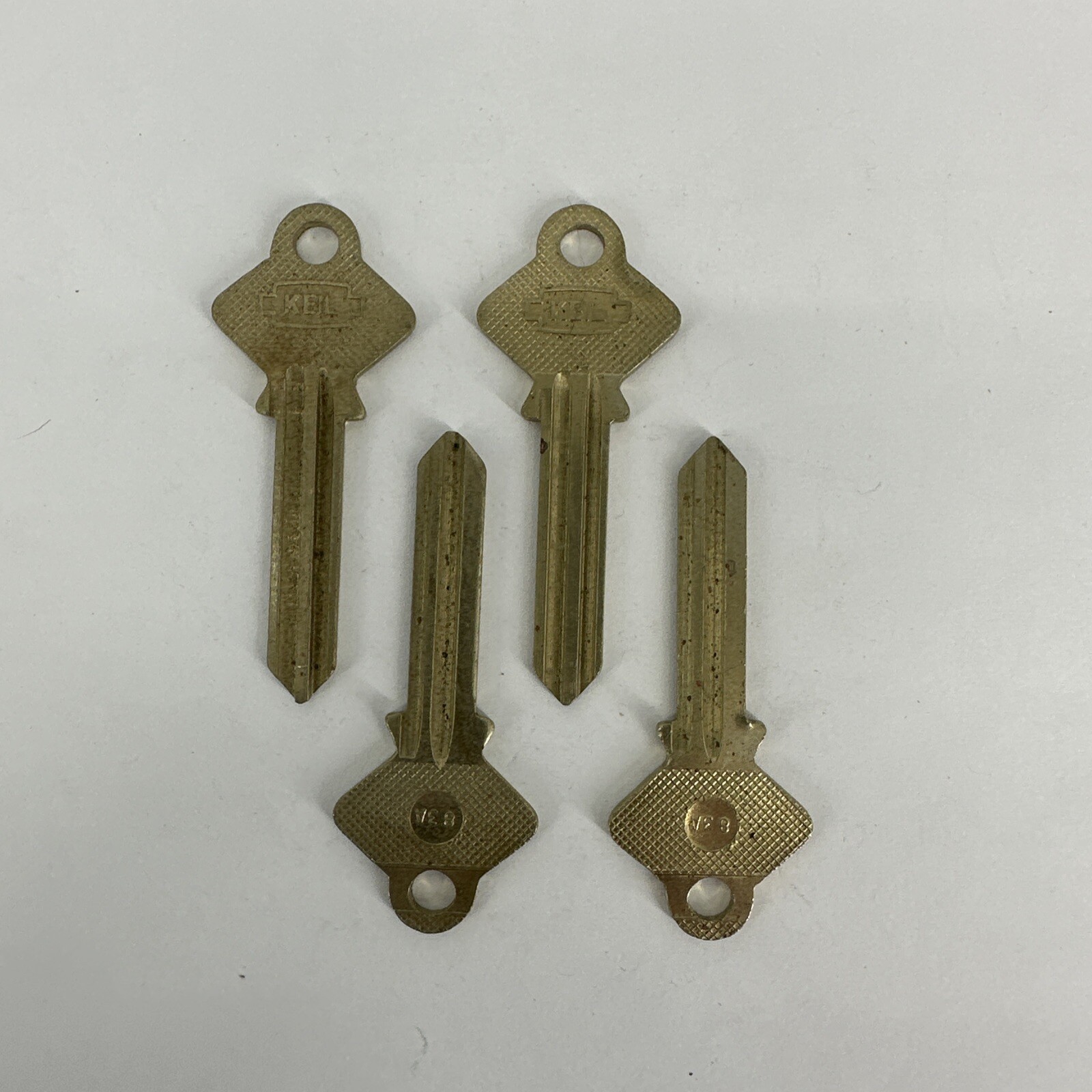 LOT OF 4 KEIL 83A Key Blank Uncut Keys NEW OLD STOCK | eBay
