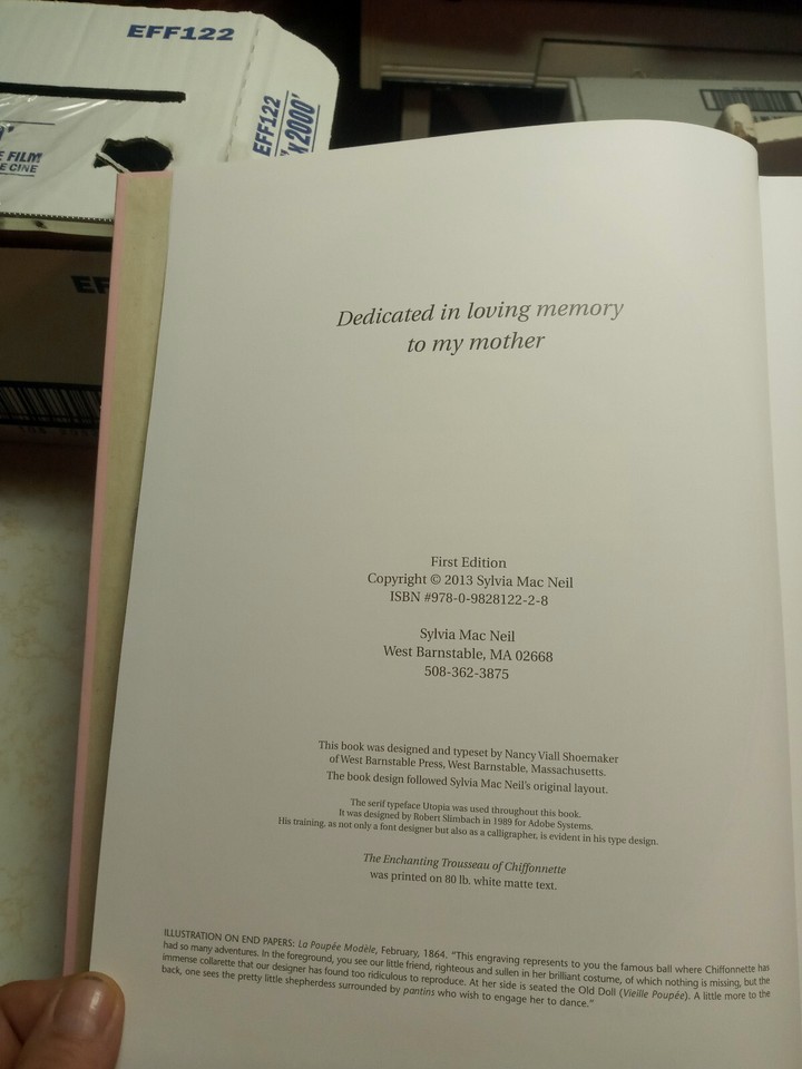 The Enchanting Trousseau of Chiffonnette NEW, Sylvia Mac Neil French ...