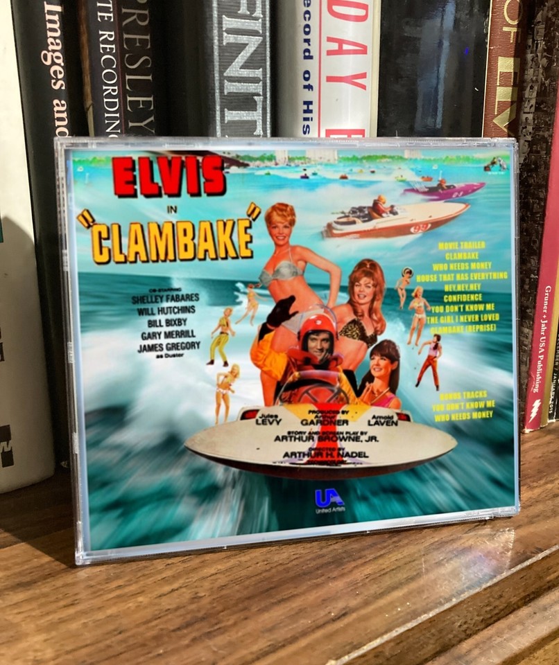 ELVIS PRESLEY- CLAMBAKE shrink-wrapped NEW CD free ship (physical media ...