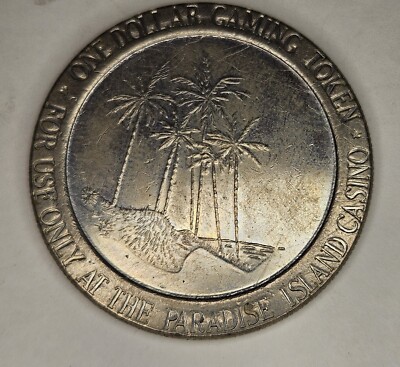 Paradise Island Casino $1 Slot Gaming Token - Bahamas 1979 | eBay