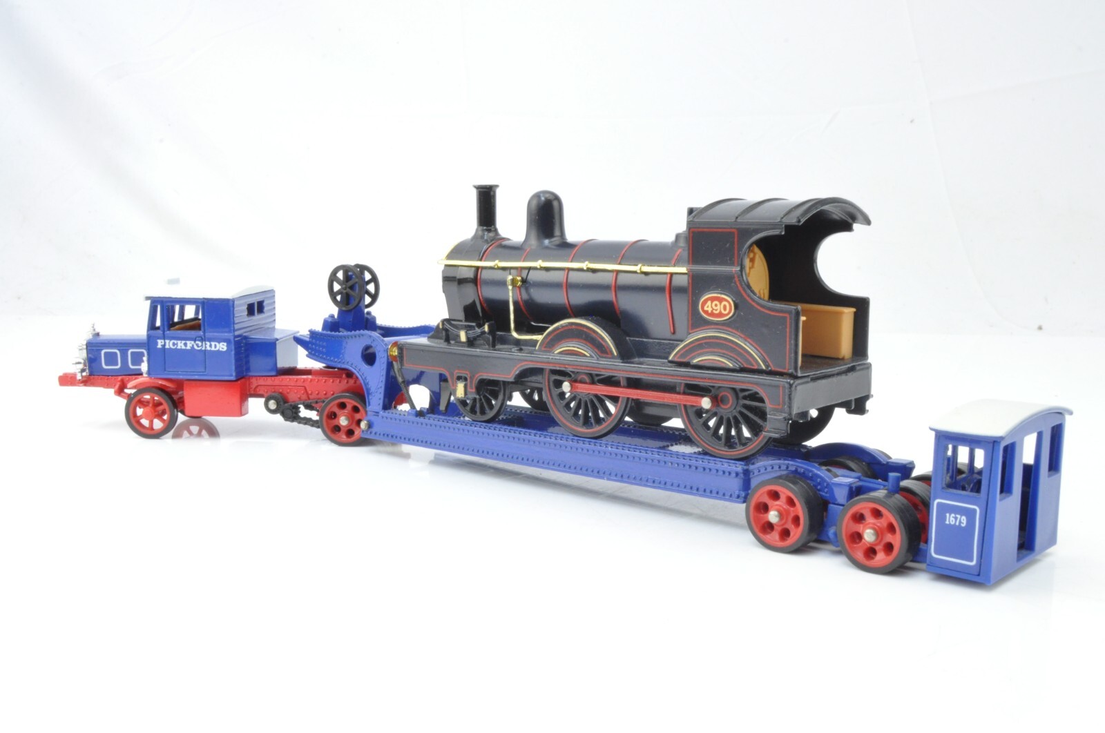 Matchbox 1:64 Scale - Scammell 100t Truck & Trailer w/ GER E4 ...