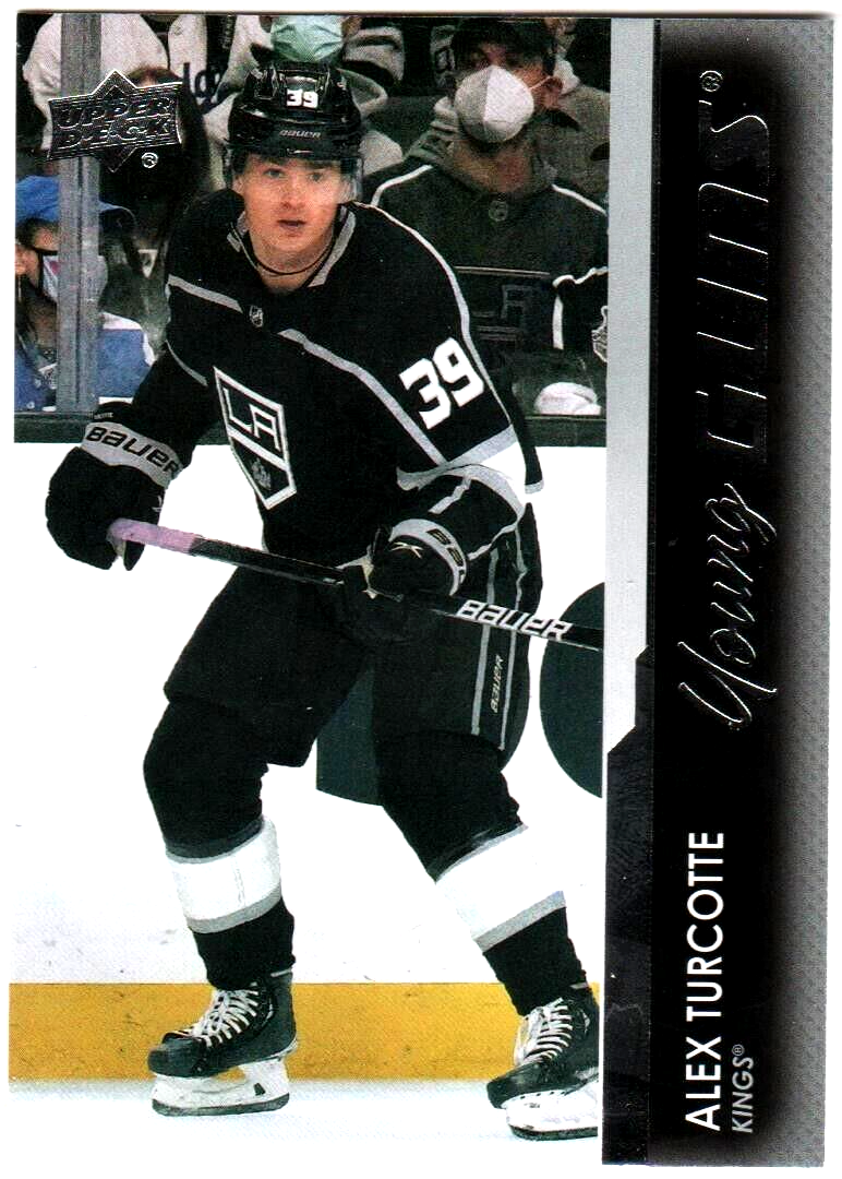 ALEX TURCOTTE RC 21-22 UPPER DECK YOUNG GUNS ROOKIE # 719 KINGS ...