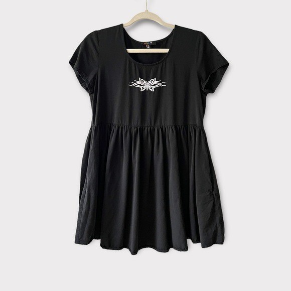 Delia’s x Dolls Kill Set Me Free Tattoo Butterfly Min… - Gem