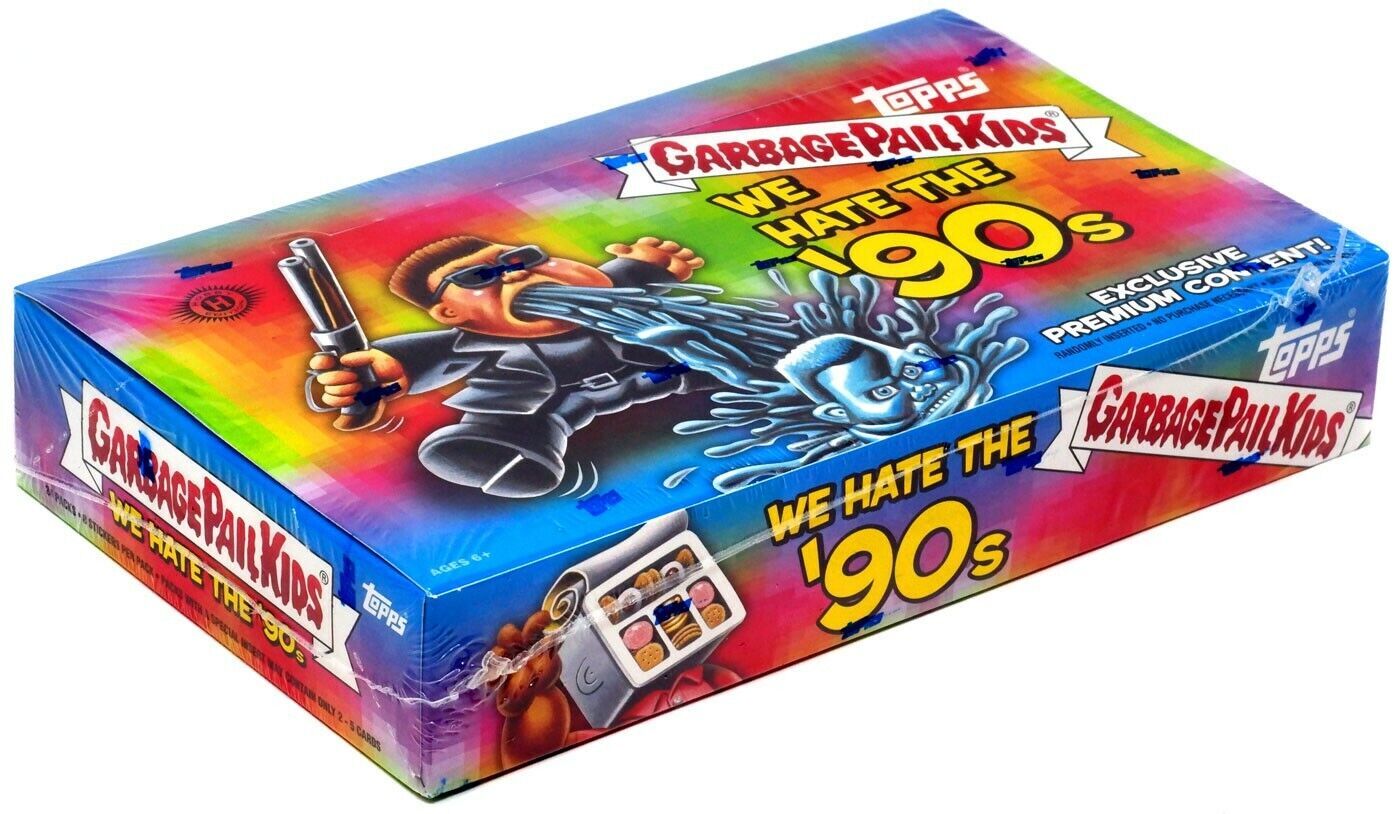 Topps Garbage Pail Kids We Hate the '90s Collectors Edition Box - 24 ...