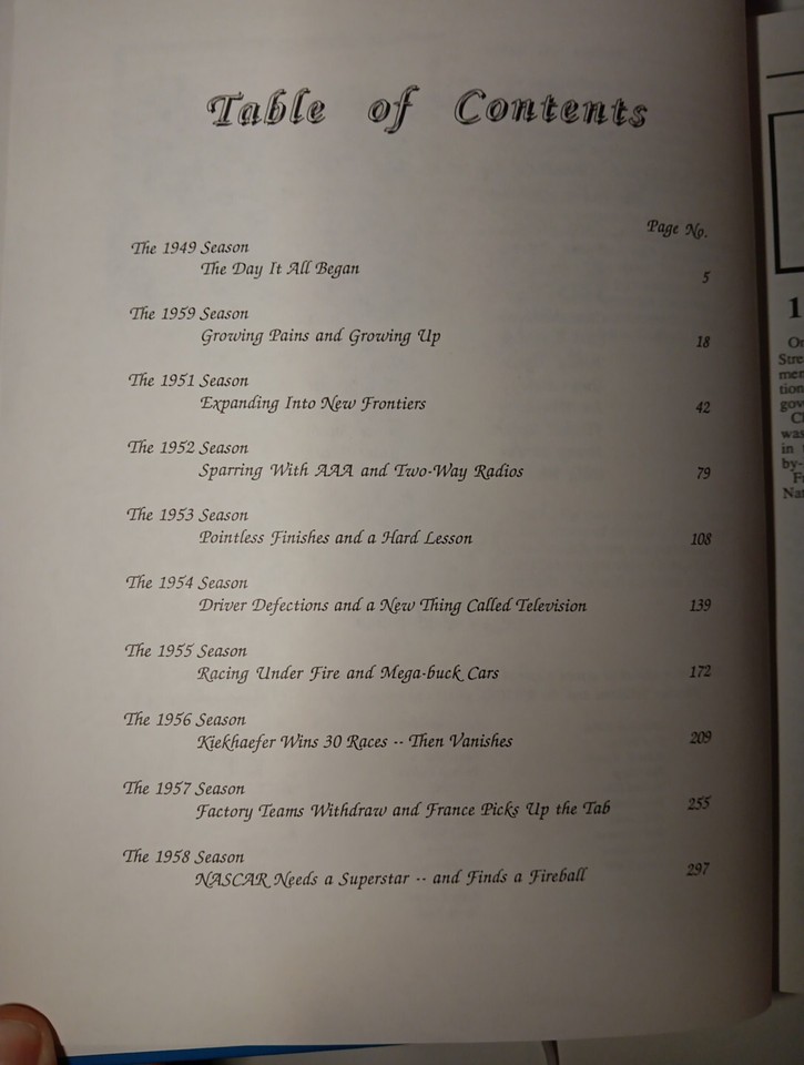 FORTY YEARS OF STOCK CAR RACING Greg Fielden Volume 1 & 2 Books (*BOTH ...