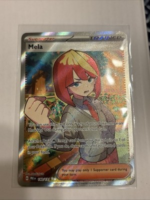Pokemon TCG Mela Trainer Card Supporter Holo Rare | eBay