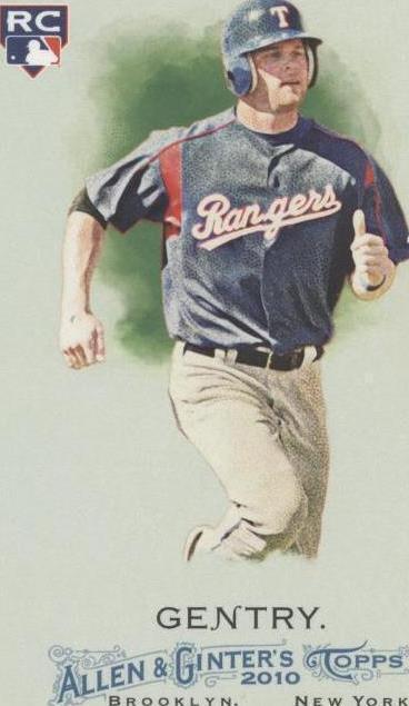 2010 Topps Allen & Ginter's - Craig Gentry #222 (RC) for sale online | eBay