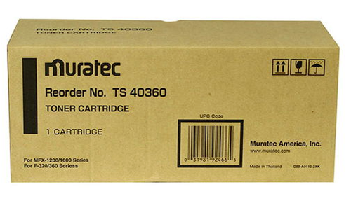 New Muratec TS 40360 Original Toner Cartridge for F-320 F-360 MFX-1200 ...