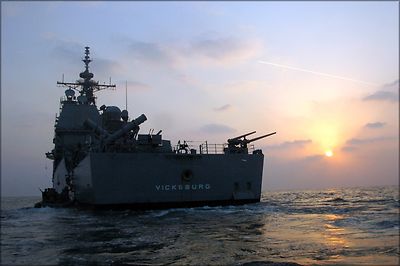 Poster, Many Sizes; Guided-Missile Cruiser Uss Vicksburg (Cg 69 ...