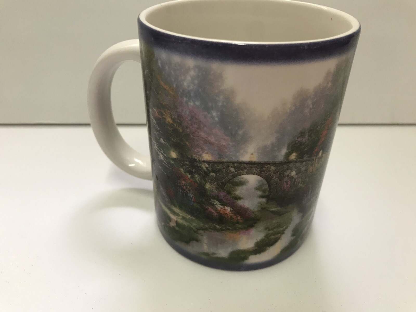 AMCAL For the Gift of Art Thomas Kinkade Stillwater Bridge Coffee Tea ...