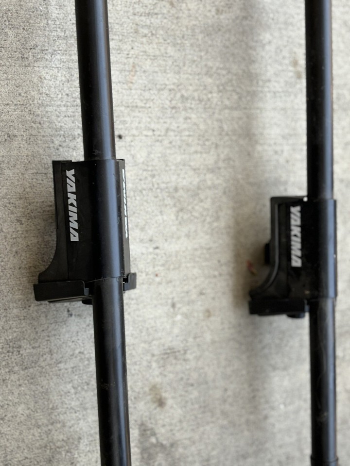 Yakima RailGrab Kit with pair Of Yakima RoundBar Crossbars | eBay