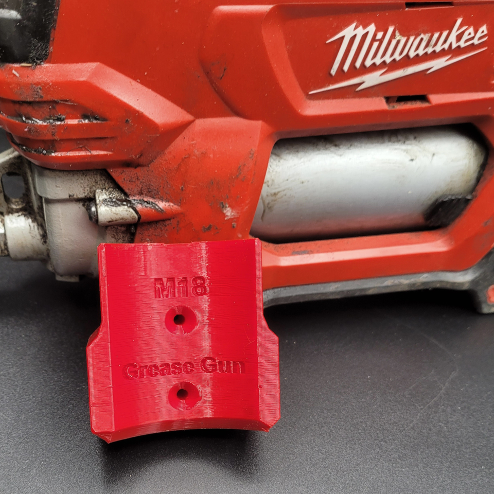 Milwaukee Compatible Wall Mount for M18 2646 Cordless Grease Gun, Tools ...