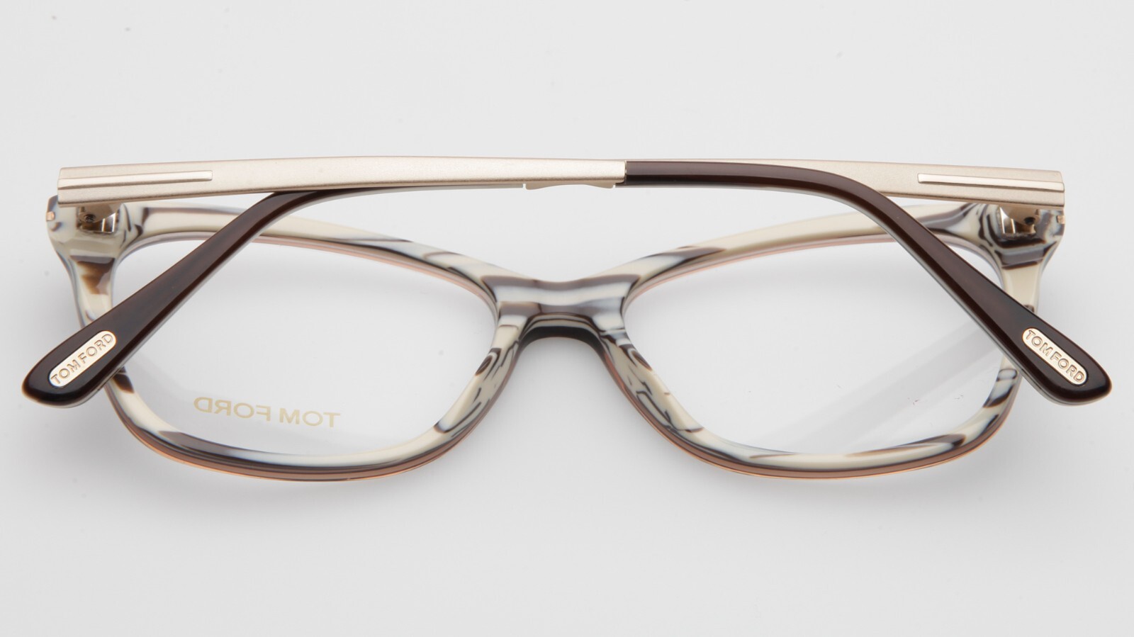 NEW TOM FORD TF5353 050 Brown Eyeglasses Frame 52-15-140mm B36mm Italy ...