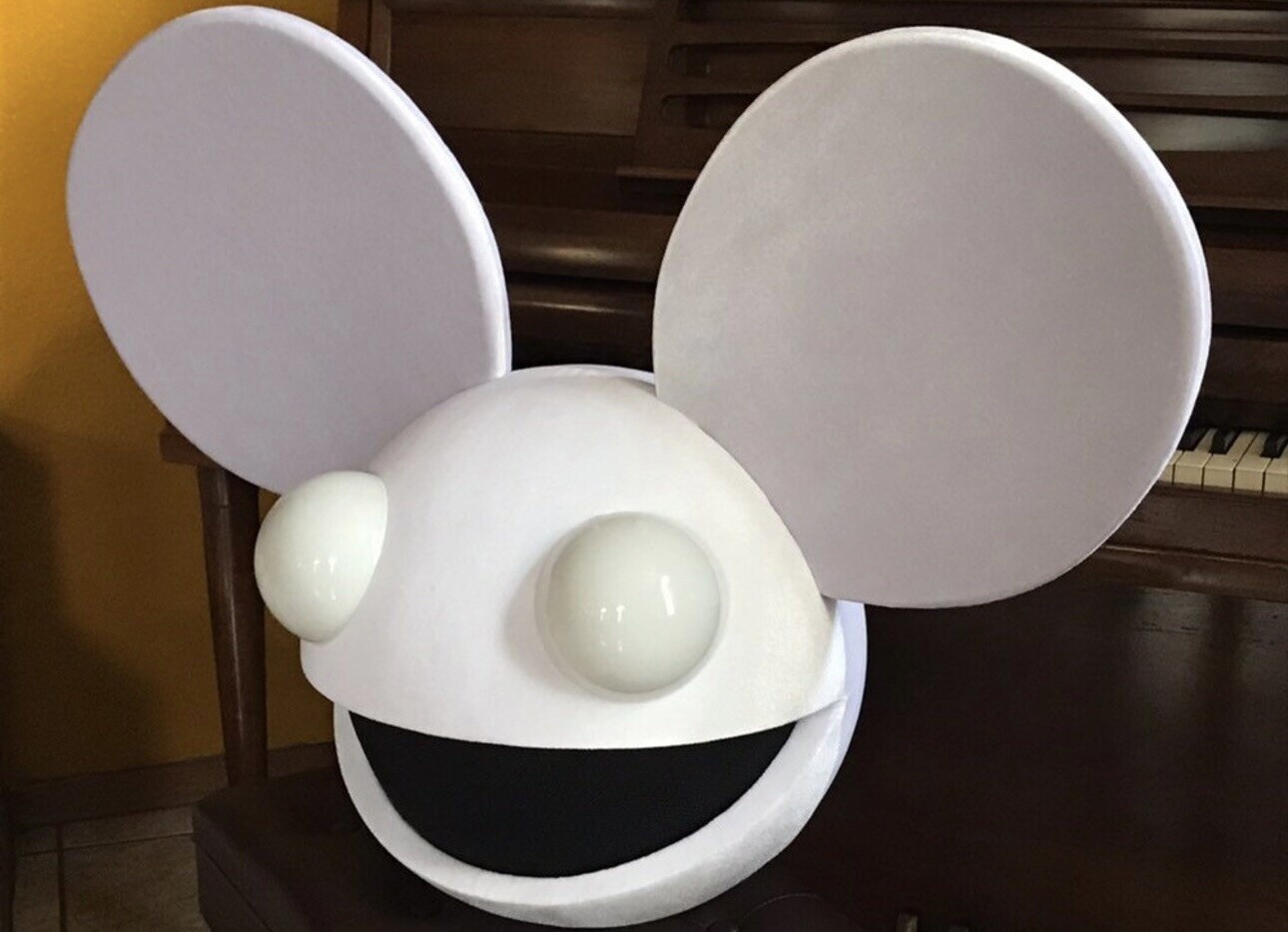 Deadmau5 Head Costume In White | eBay