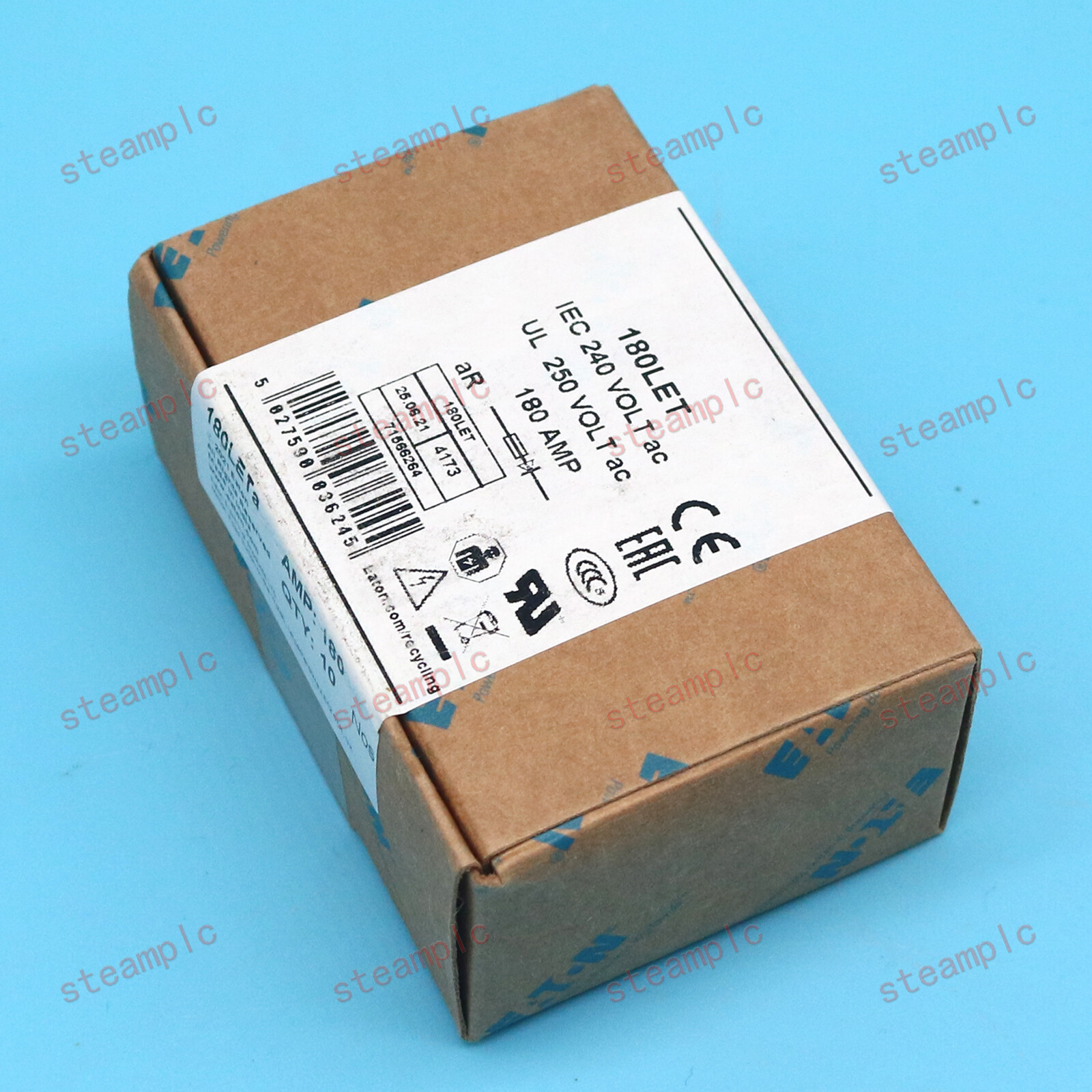 New 10PC Bussmann Fuse Eaton BS88:4 180LETa 180A 240VAC FREE SHIPPING ...