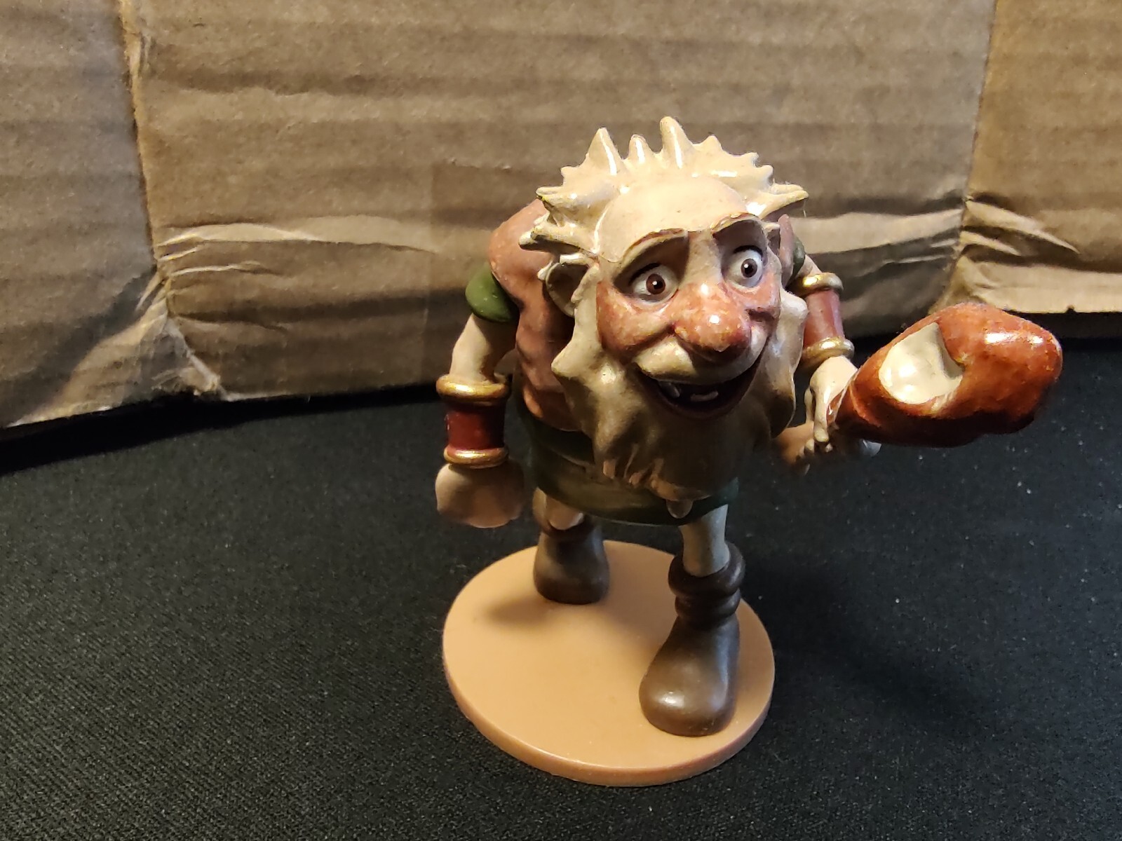 DISNEY TANGLED DRUNK OLD MAN SHORT THUG EATING TURKEY LEG PVC FIGURE | eBay